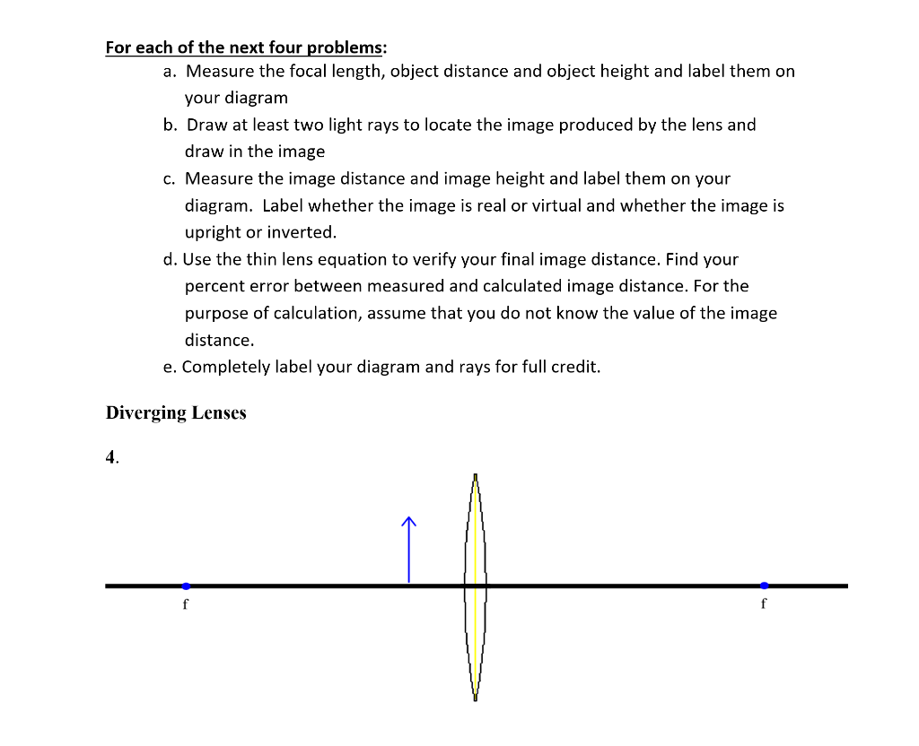 Solved For each of the next four problems: a. Measure the | Chegg.com