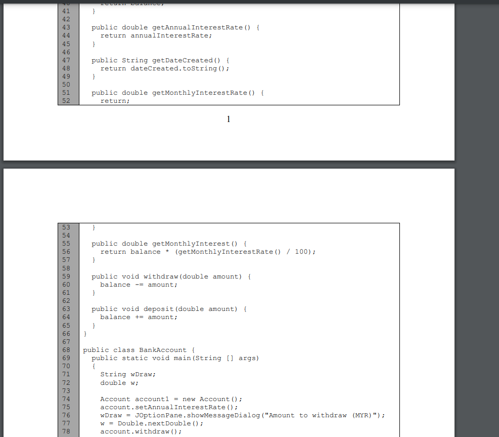 Solved QUESTION 1 - ERROR DEBUGGING (40 Marks) You are given | Chegg.com