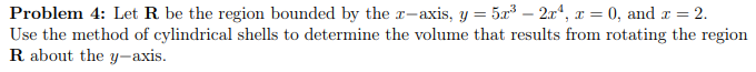 Solved Problem 4: Let \\( \\mathbf{R} \\) be the region | Chegg.com
