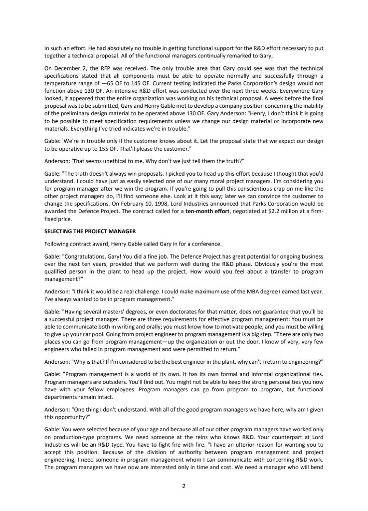 Solved The Defence Project "This is impossible! Just totally | Chegg.com