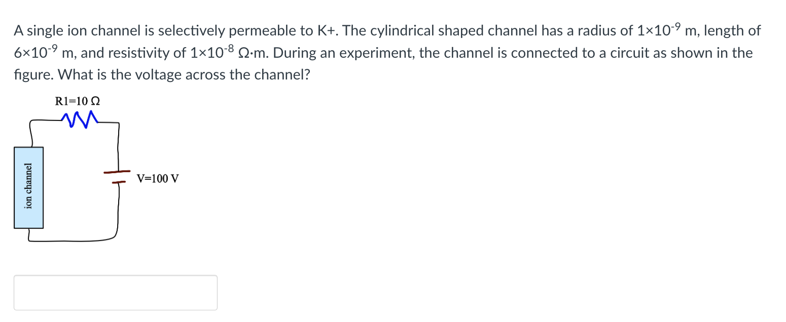 Solved A single ion channel is selectively permeable to K+. | Chegg.com