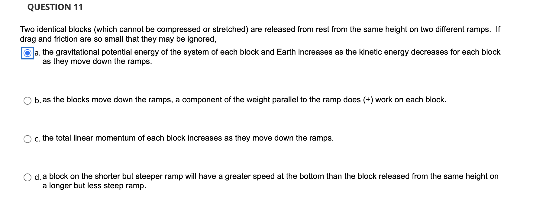 Solved Two identical blocks (which cannot be compressed or | Chegg.com