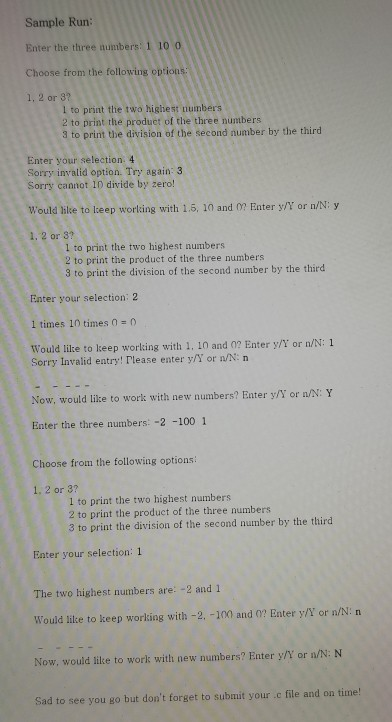 Solved COP 3223- hw5 Write a C program that asks the user to | Chegg.com