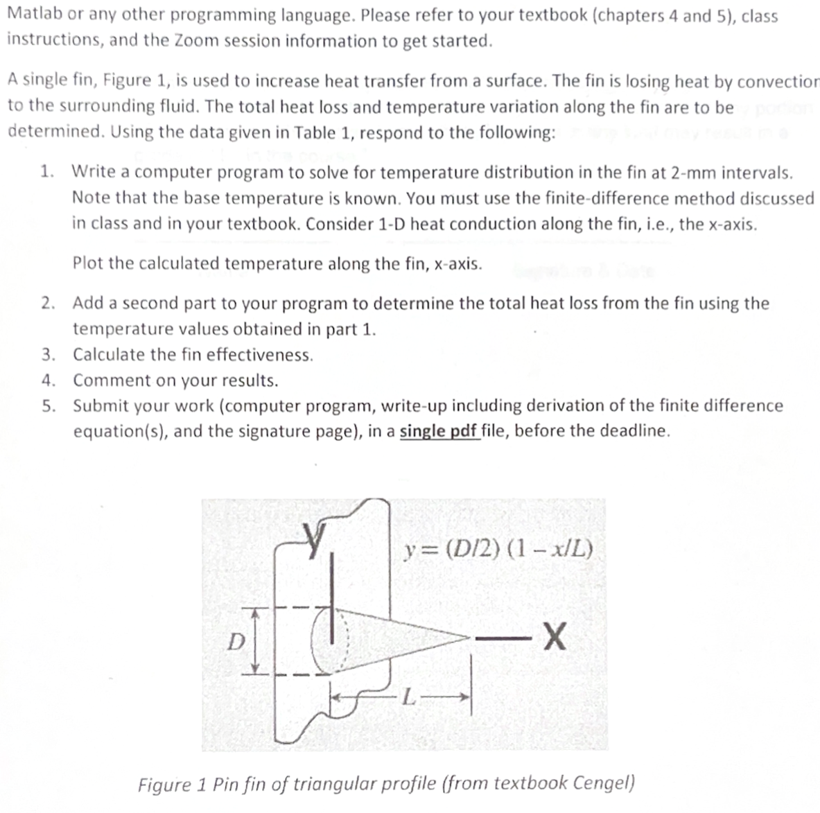 Solved Matlab or any other programming language. Please | Chegg.com