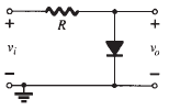 Solved Given the clipper circuit, plot the output waveform | Chegg.com