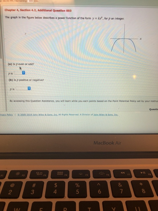 Solved Chapter 4, Section 4.2, Additional Question 003 The | Chegg.com