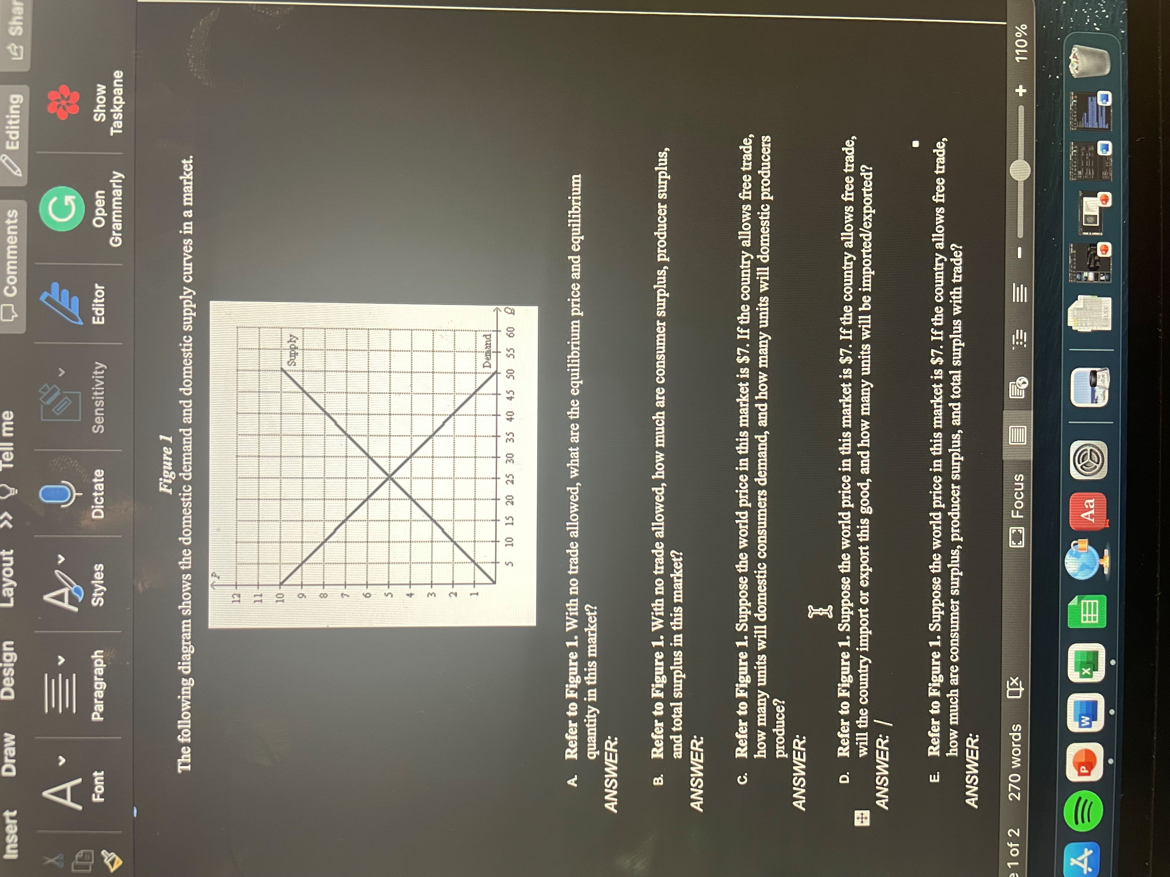 Solved Figure 1 The following diagram shows the domestic | Chegg.com
