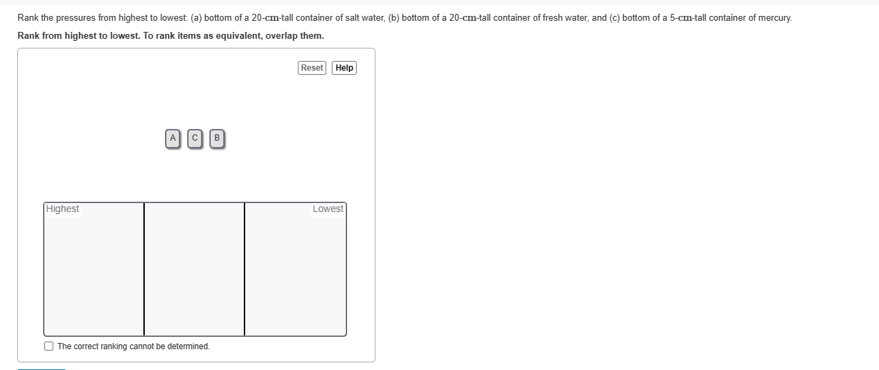 Solved Rank from highest to lowest. To rank items as | Chegg.com