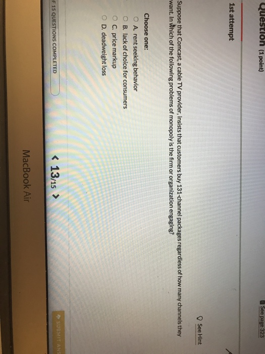 Solved Questlon (1 point) àSee page 323 1st attempt See Hint | Chegg.com