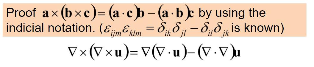 Solved Proof ax(bxc)=(a.cb – (a - b)ų by using the indicial | Chegg.com