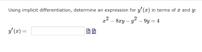 Solved Find dxdy if 2y2=3x2+9.Using implicit | Chegg.com
