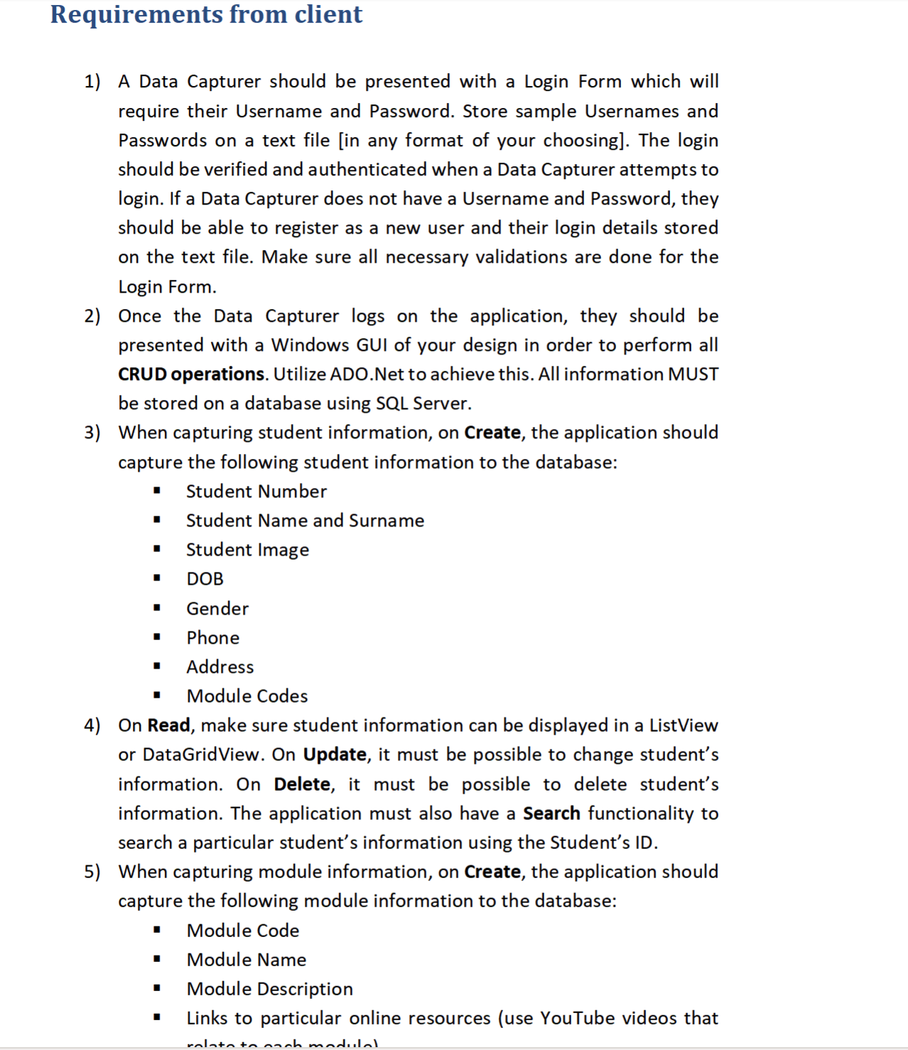 Solved Good day, can you please help me with my assignment. | Chegg.com