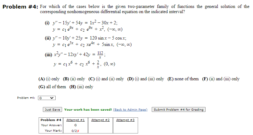 Solved Theorem (3.1.1 ﻿Existence and Uniqueness for Linear | Chegg.com