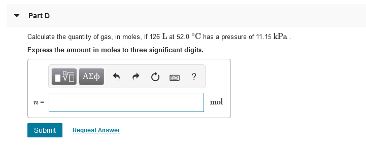 Solved Calculate each of the following quantities for an | Chegg.com