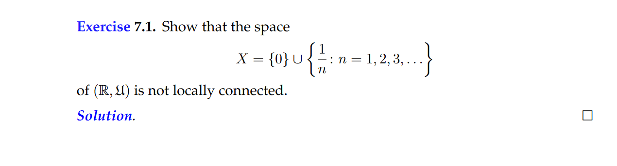 Solved Exercise 7.1. ﻿Show that the | Chegg.com