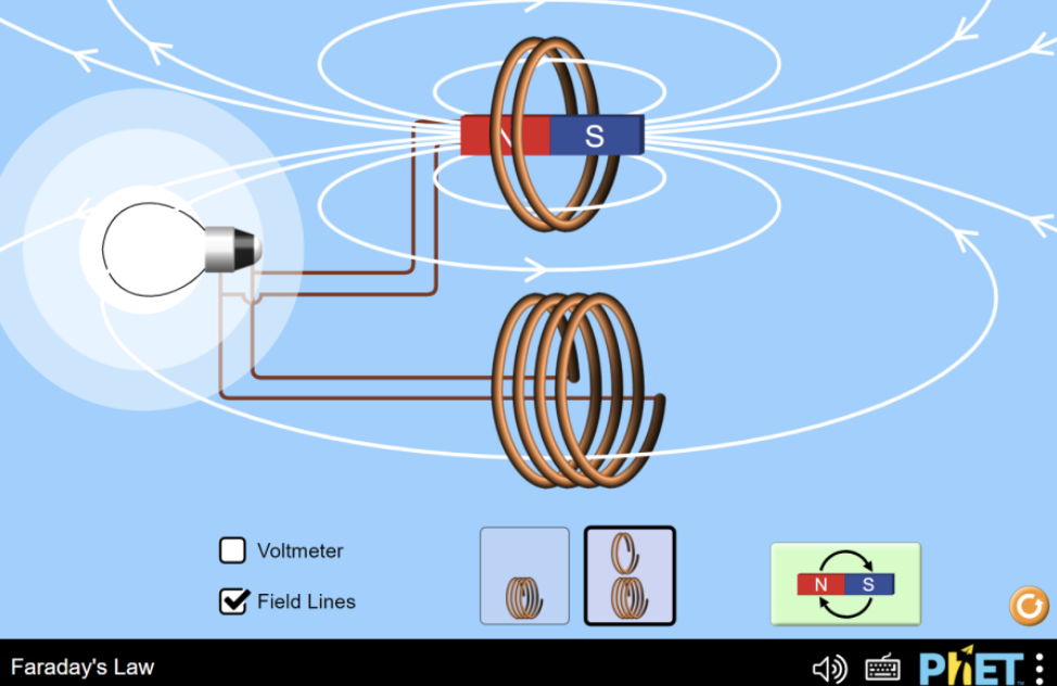 Find the radius of the wire loops in the simulation | Chegg.com