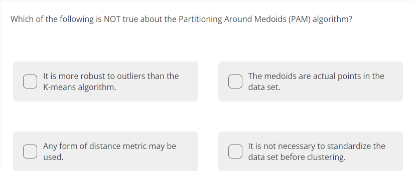 Solved Which of the following is NOT a form of clustering? | Chegg.com
