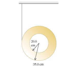 Solved A thin light string is wrapped around the | Chegg.com