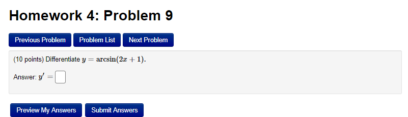 Solved Homework 4: Problem 9 Previous Problem Problem List | Chegg.com
