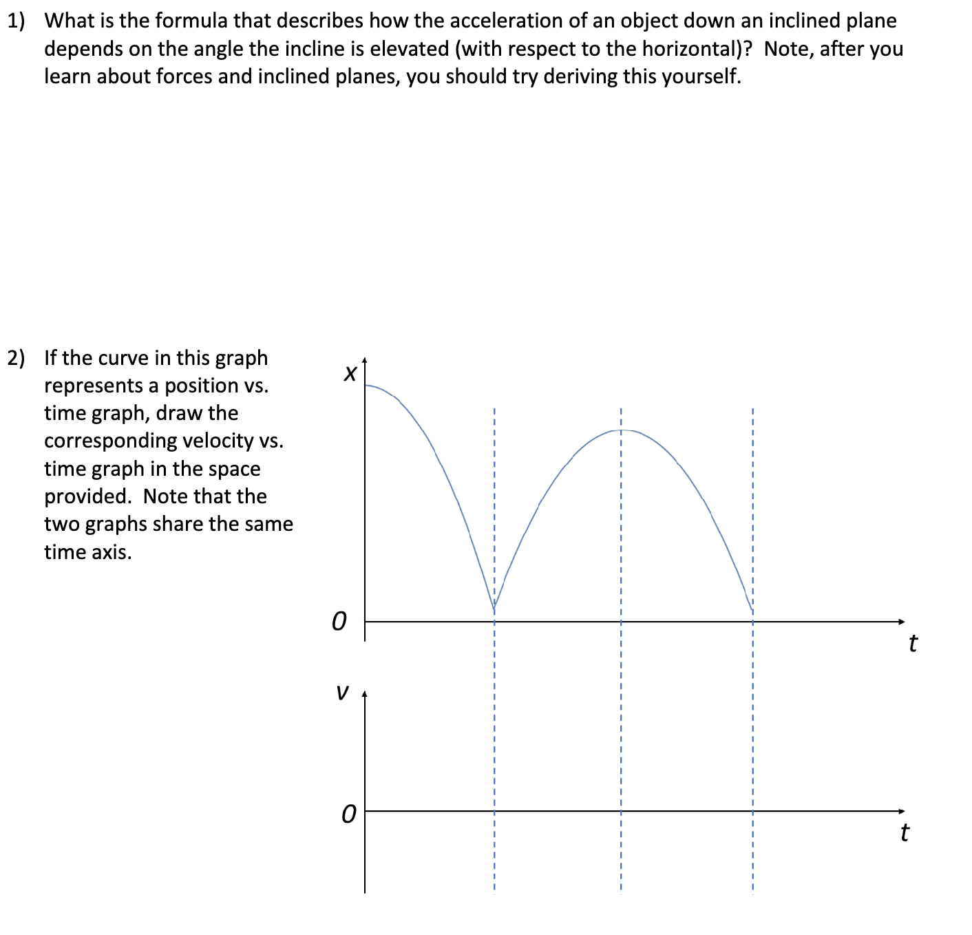 Solved 1) What is the formula that describes how the | Chegg.com