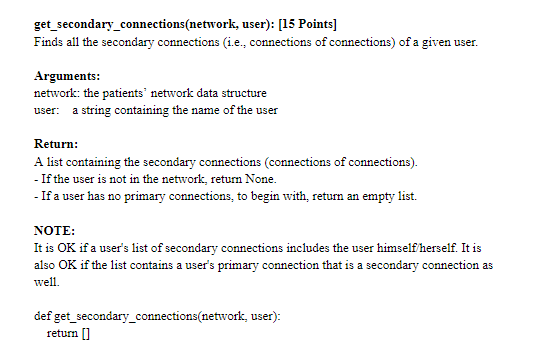 Solved Language: Python 3 Please provide correct python 3 | Chegg.com