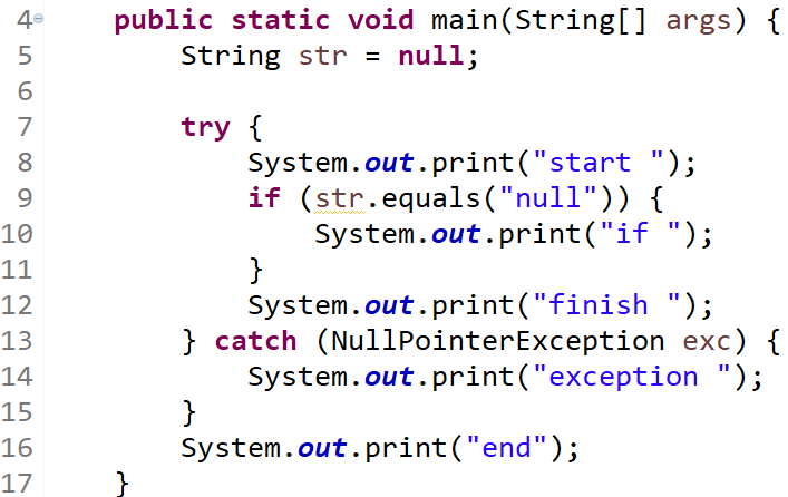 Solved public static void main(String[] args) { String str = | Chegg.com