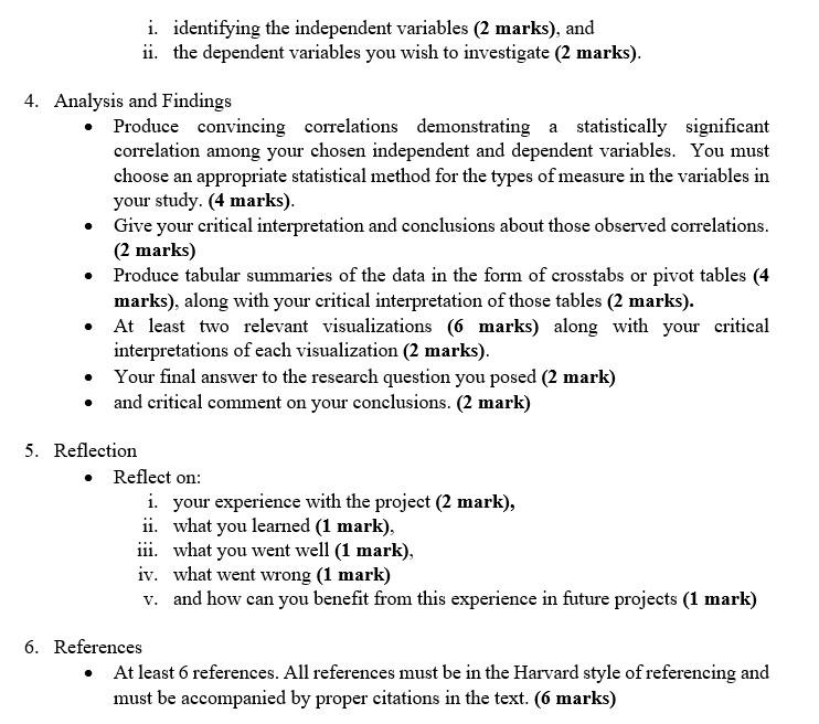Solved Question 3 - Project (45 marks) Place all your coding | Chegg.com