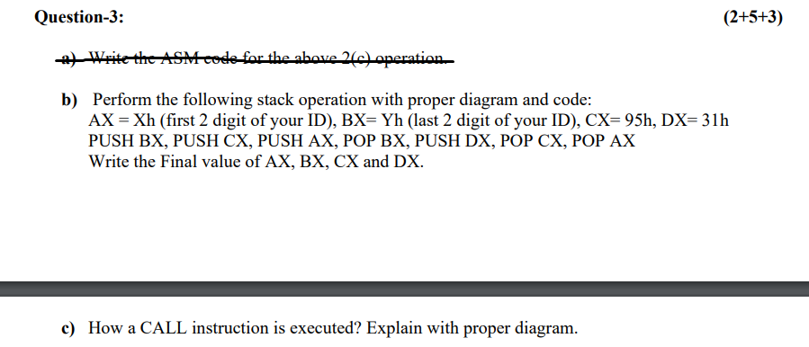 Solved Microprocessor, Embedded System & IoT: Question-3: | Chegg.com
