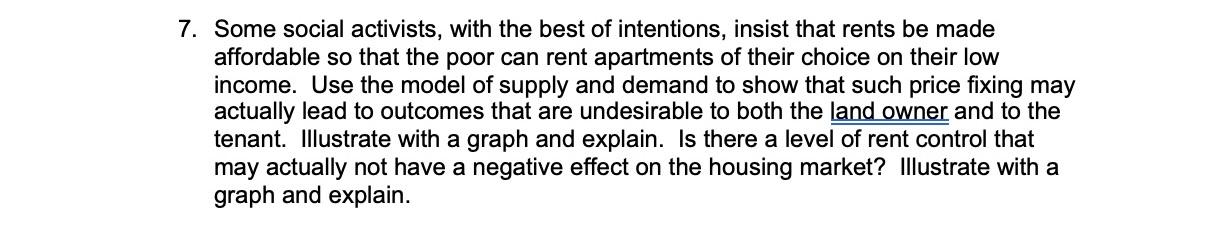 Solved Some social activists, with the best of intentions, | Chegg.com