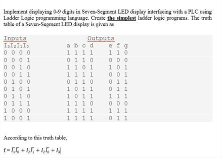 Solved Implement displaying 0-9 digits in Seven-Segment LED | Chegg.com