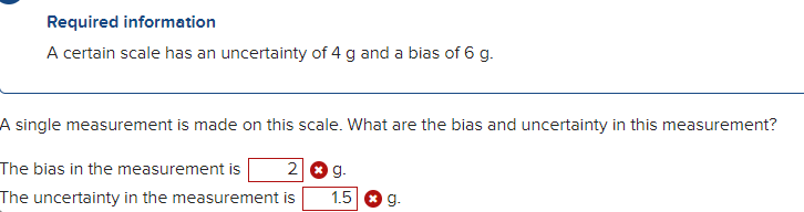 Solved Required information A certain scale has an | Chegg.com