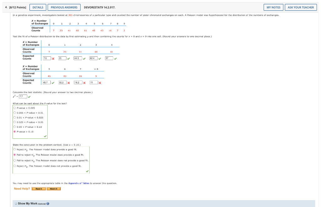 Solved 4. [8/12 Points) DETAILS PREVIOUS ANSWERS DEVORESTAT9 | Chegg.com