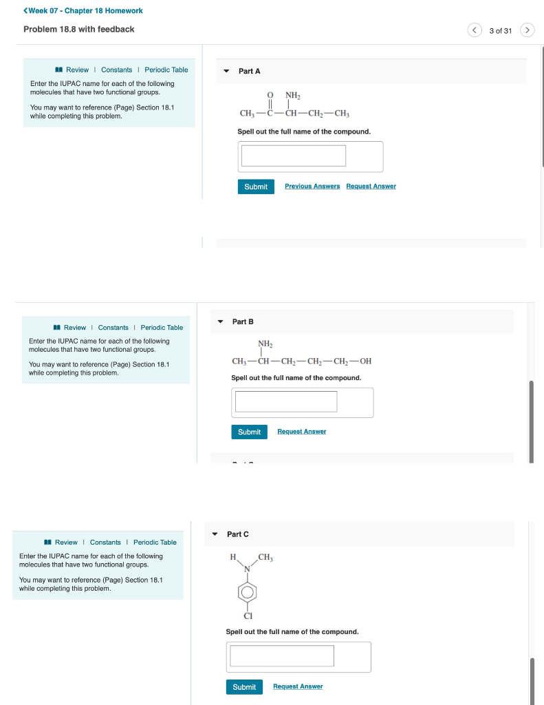 Solved Week 07- Chapter 18 Homework Problem 18.8 with | Chegg.com