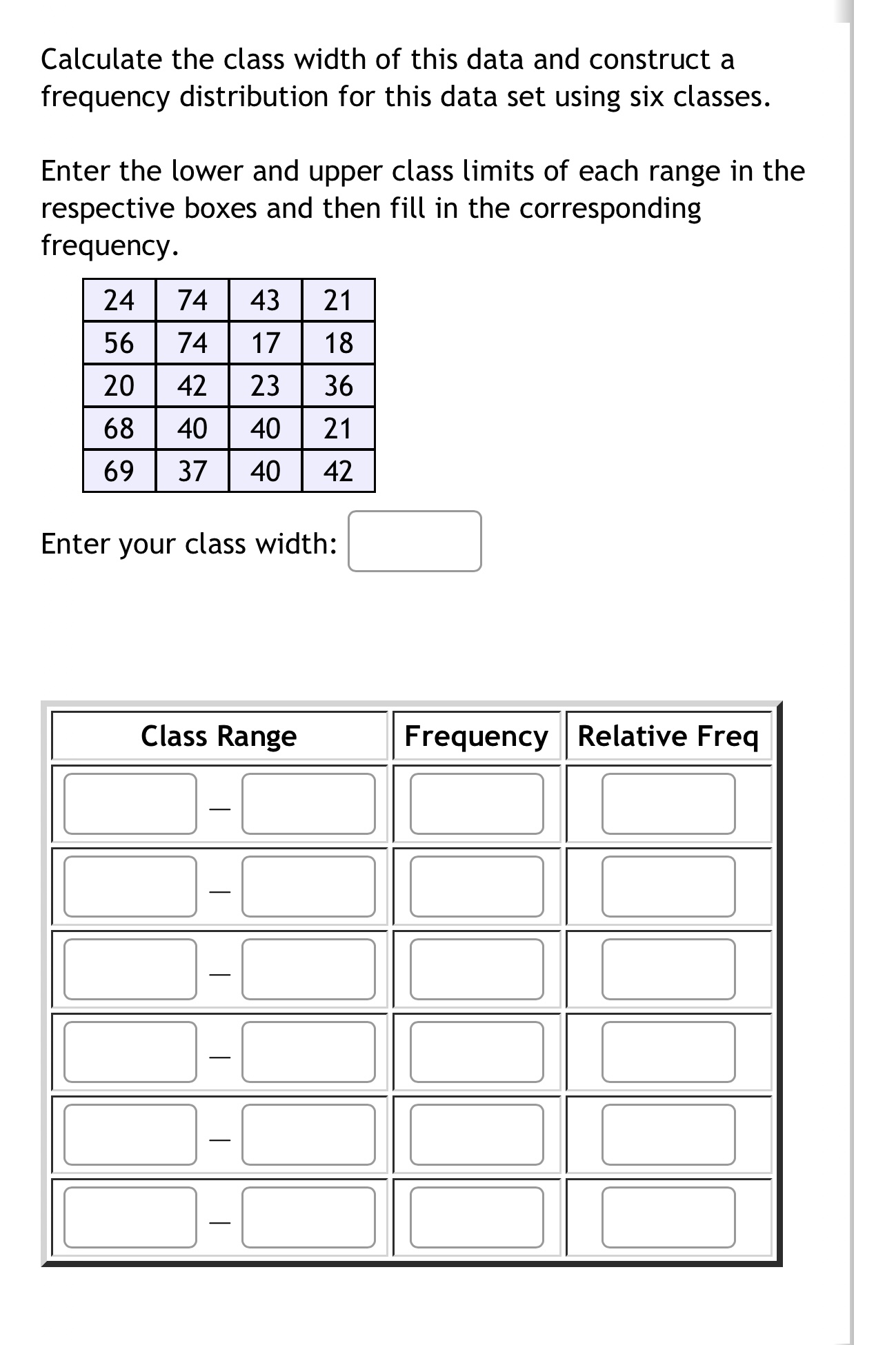 Solved Students in a statistics class took their second | Chegg.com