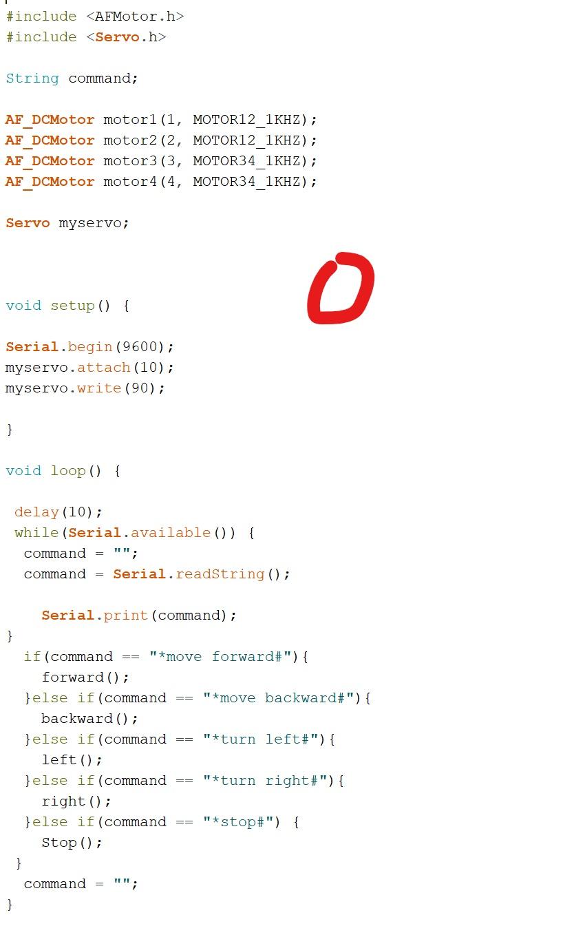 I HAVE THESE CODES FROM MY ARDUINO PROJECT WHICH ARE | Chegg.com