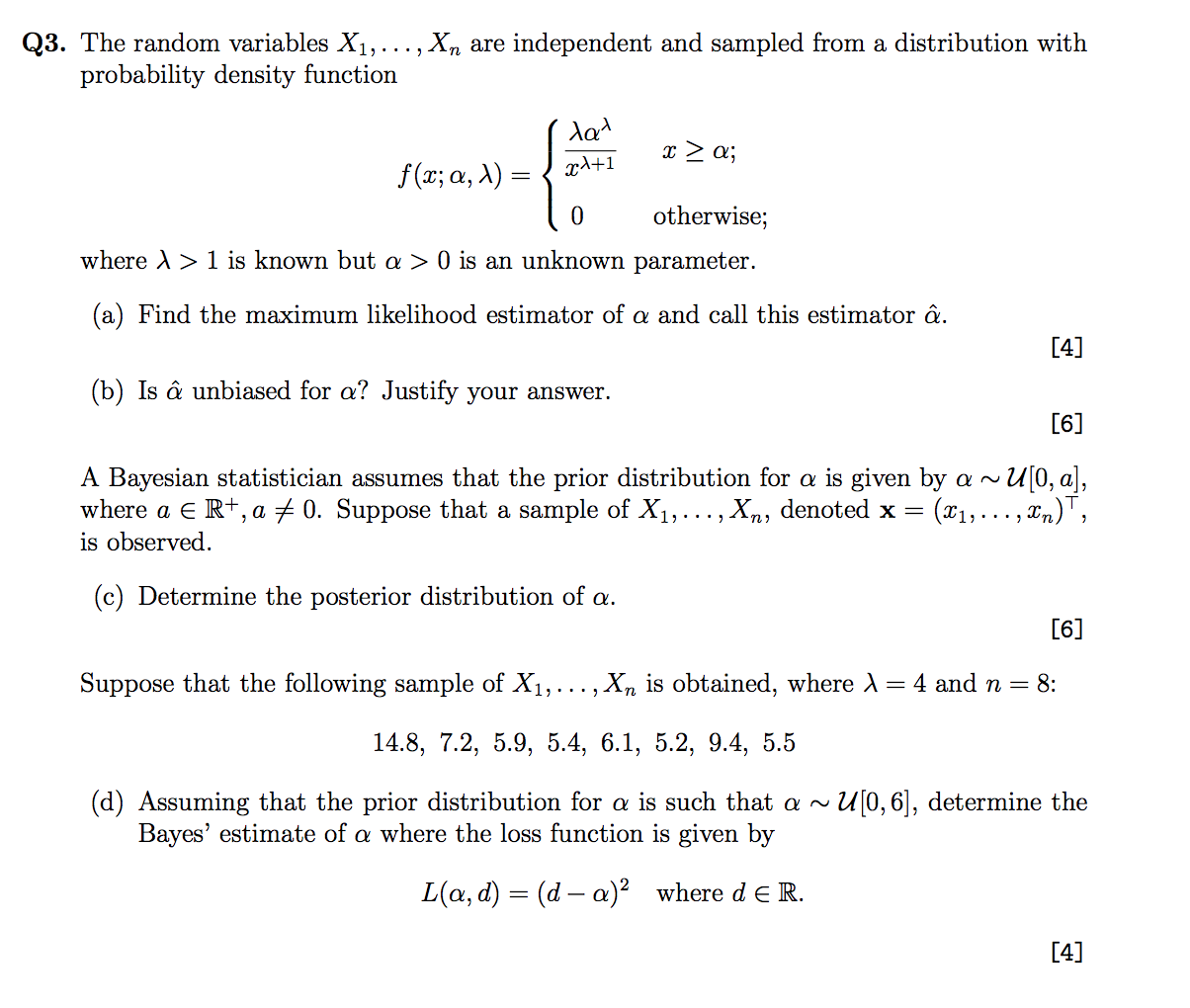Solved The random variables X1, . . . , Xn are independent | Chegg.com