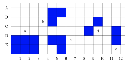 Solved Let S be the set of finite sets of grid squares which | Chegg.com