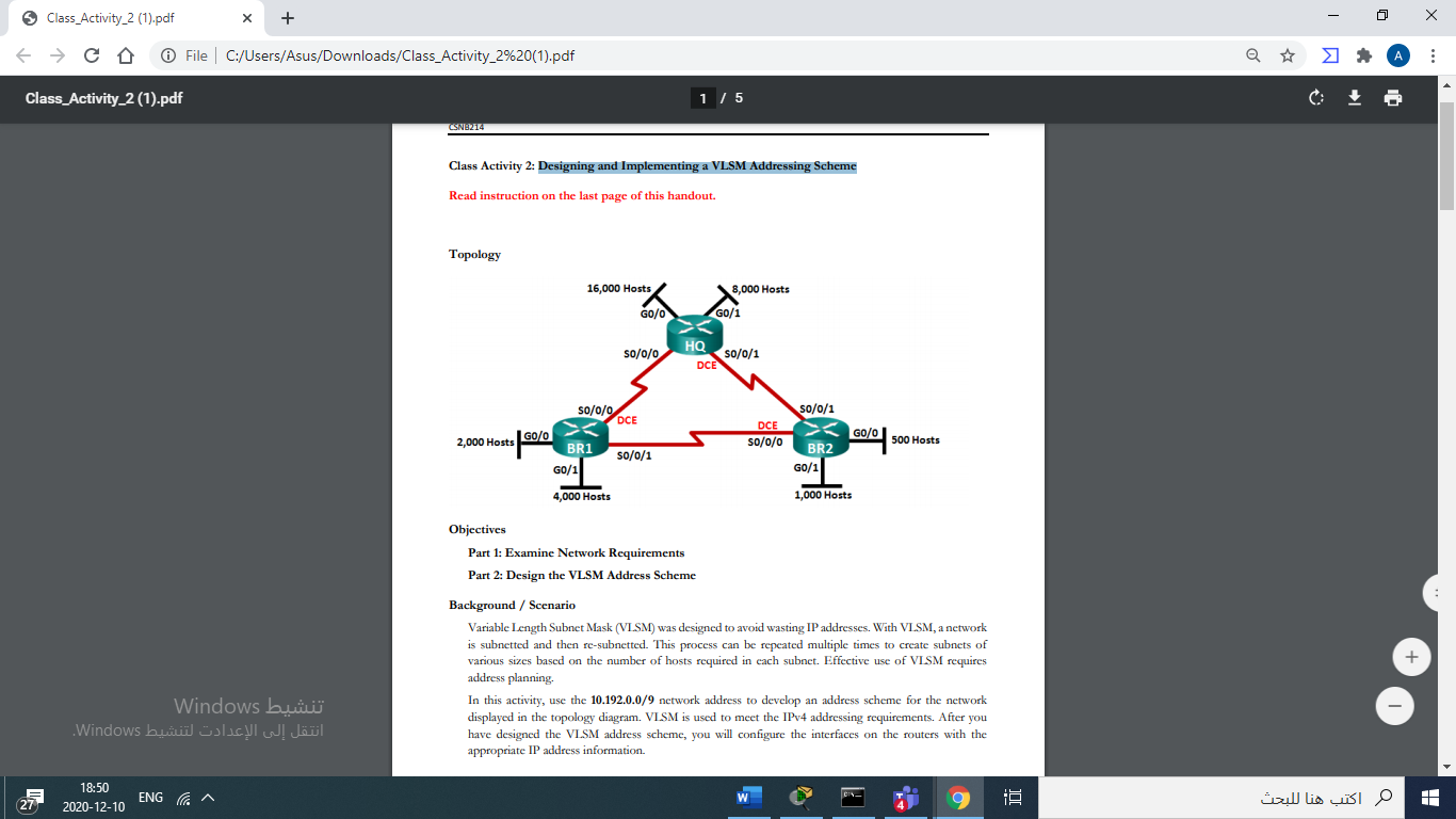 Solved Class_Activity 2 (1).pdf х + + → Co © File | Chegg.com