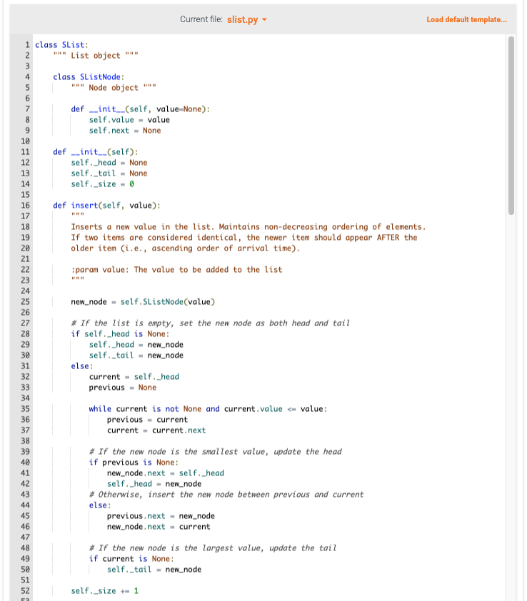 Solved I'm currently failing the insert, remove, and | Chegg.com