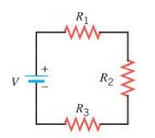 Solved Three resistors are connected as shown in the | Chegg.com