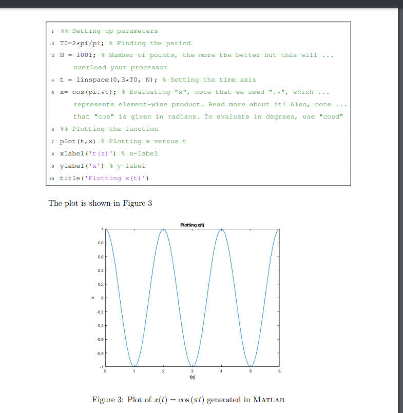 Solved The plot is shown in Figure 3 Figure 3: Plot of | Chegg.com