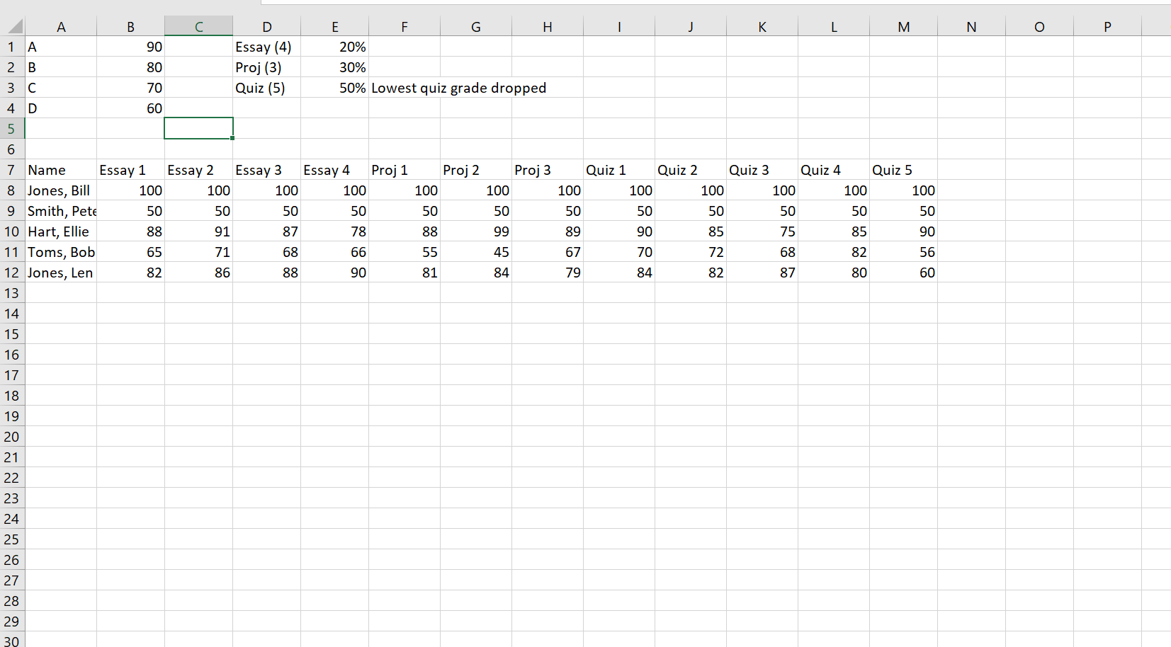 Solved Excel Assignment 2 Overview This Is An Individual 7066