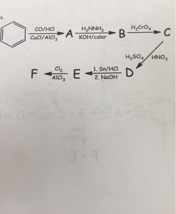 Solved 3. Mg° Et2O 1. CH20 2. H3O 2 HNO3 / Et2O 1. 2. H30. | Chegg.com