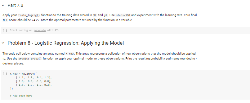 Solved Import Statements Run the cell below to import the | Chegg.com