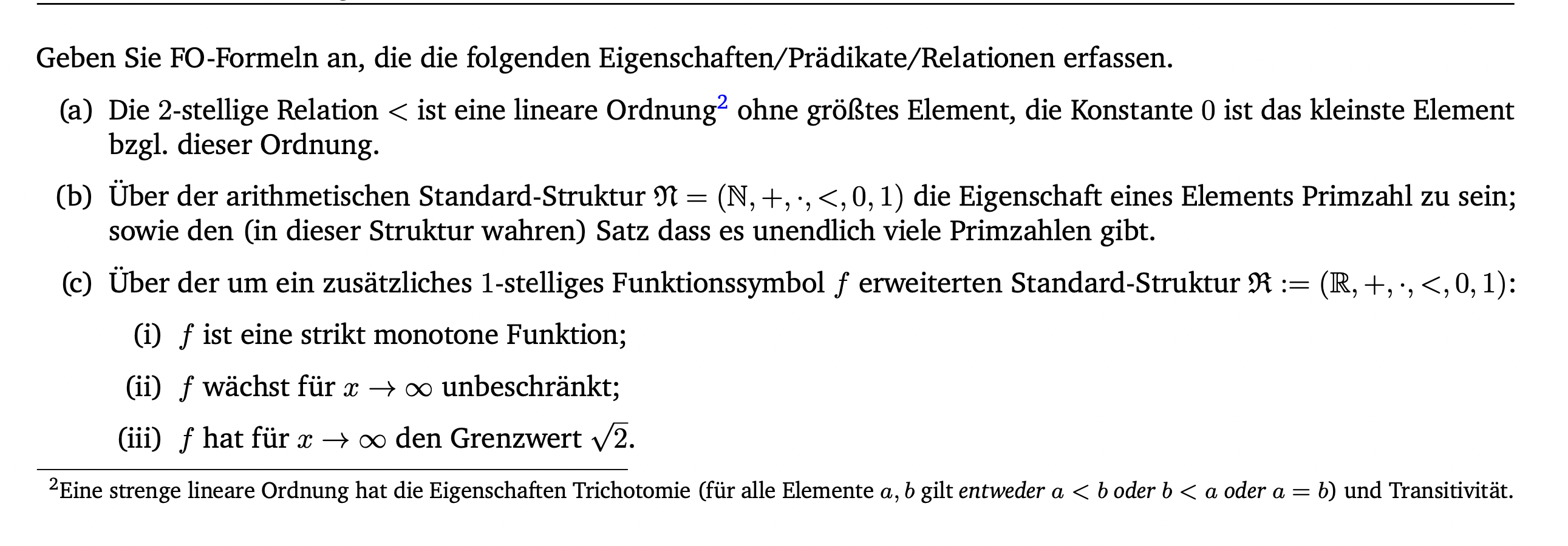Solved Give FO formulas that capture the following | Chegg.com