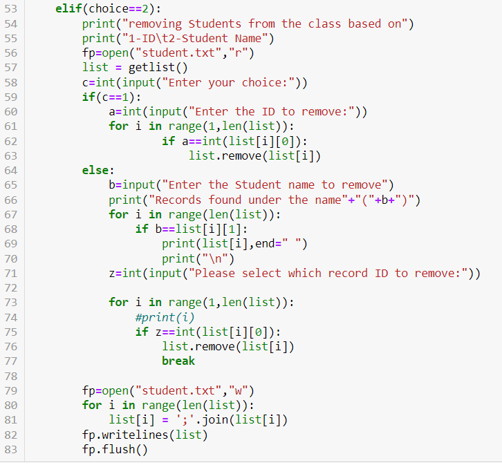 Solved i would like you to implement the following statement | Chegg.com