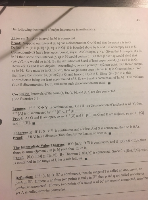 Solved 47 3. If we want to modify the proof of Theorem 2 to | Chegg.com