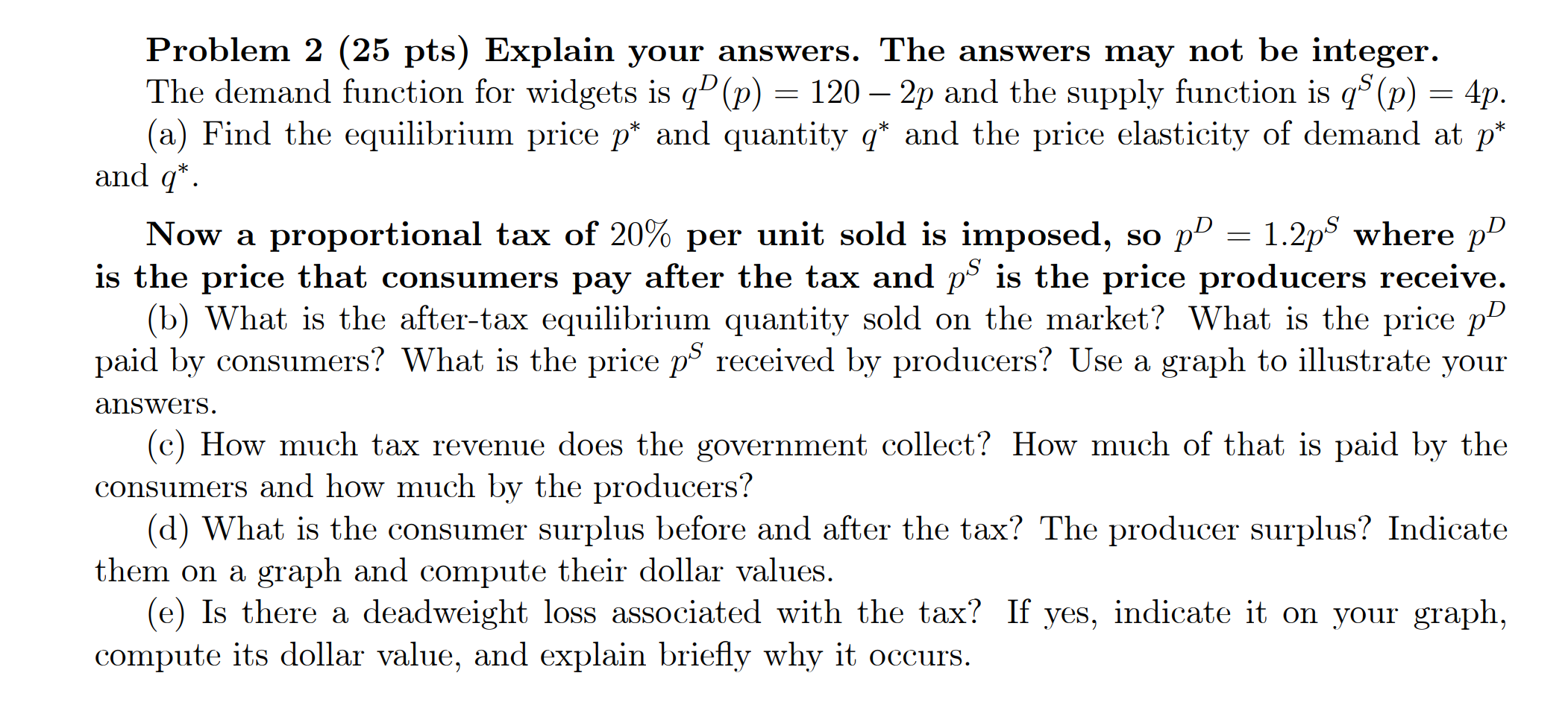 Solved Problem 2 (25 pts) Explain your answers. The answers | Chegg.com