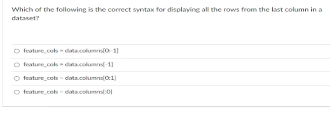 Solved What does .predict() function of sklearn do? O B. | Chegg.com