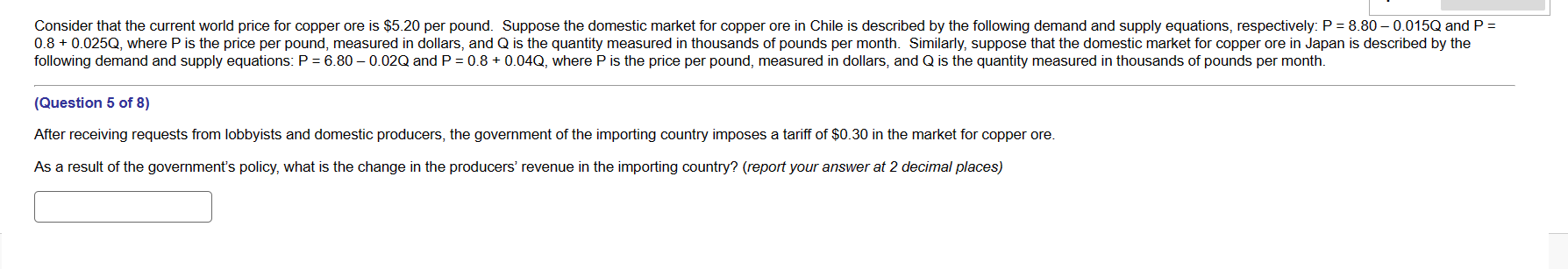 Solved (Question 5 of 8) After receiving requests from | Chegg.com
